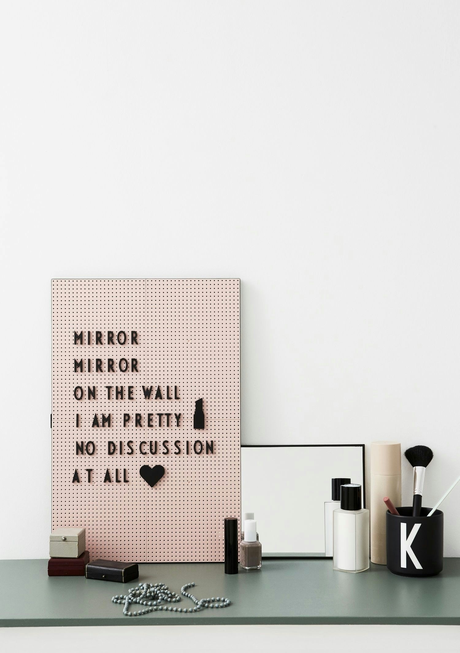 DESIGN LETTERS Tableau Message Shop I design-bestseller.fr