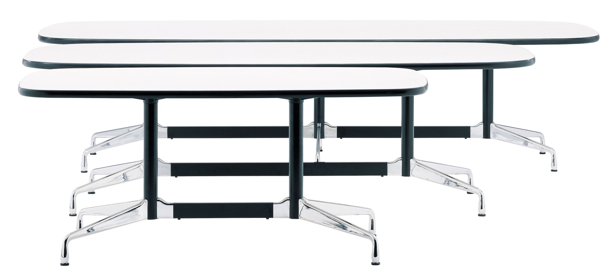 Eames segmented tables meeting store