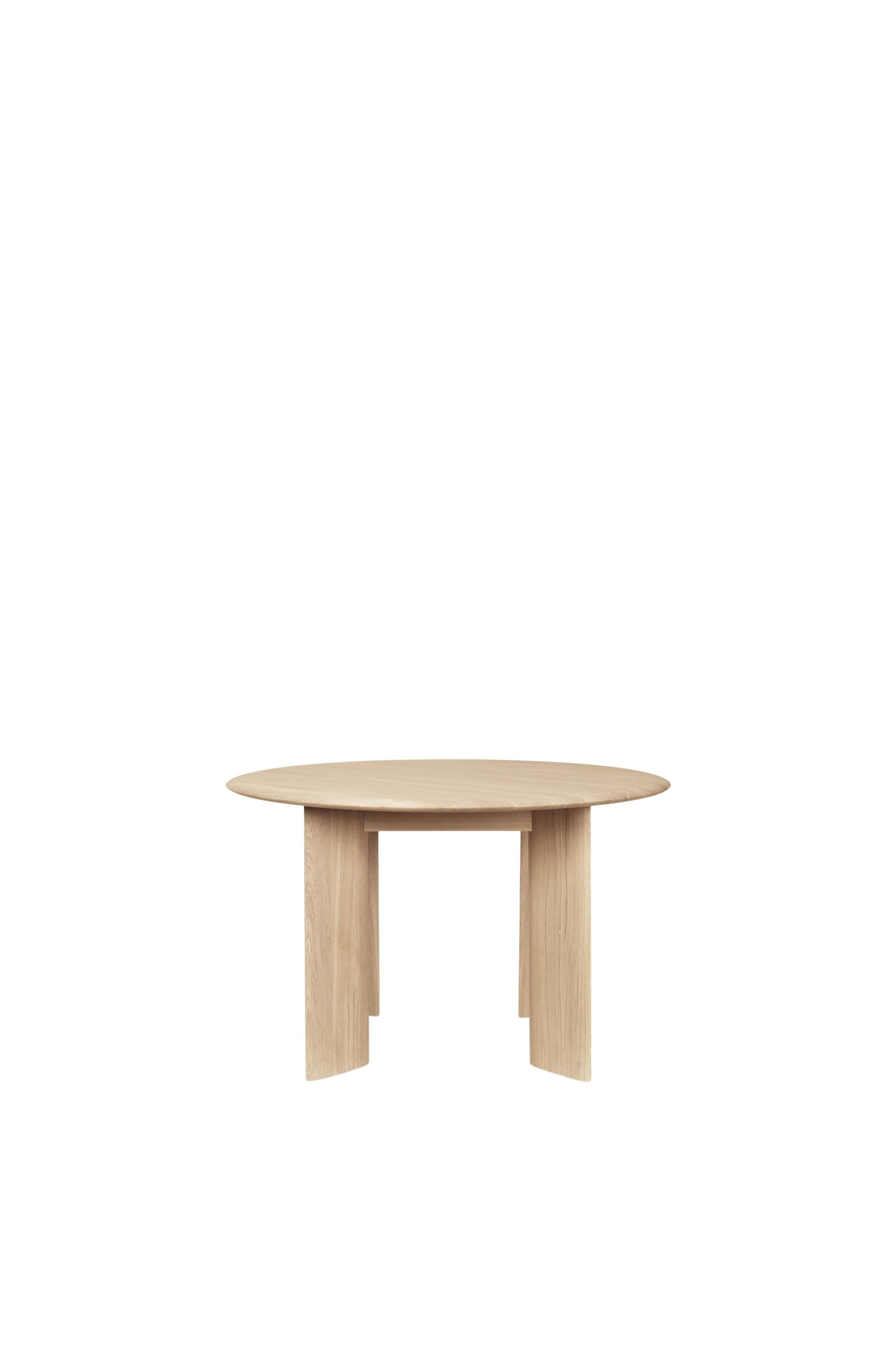 Ferm Living Table ronde Bevel commander en ligne | design-bestseller.fr