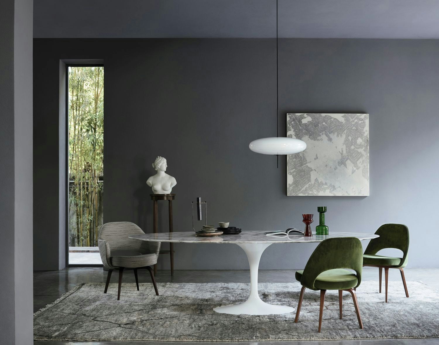 Knoll International Saarinen Esstisch oval kaufen SCHONER WOHNEN Shop