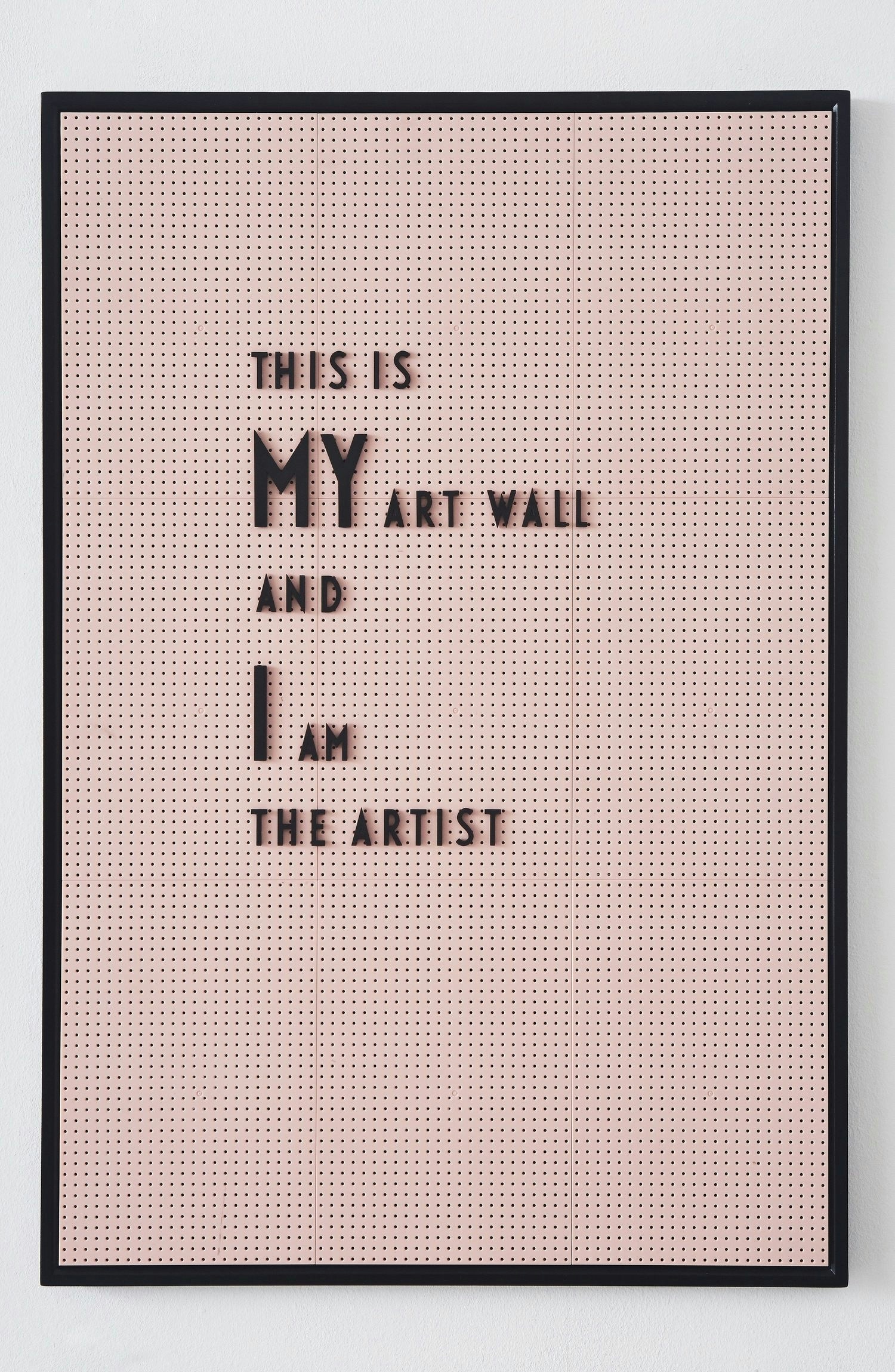 DESIGN LETTERS Tableau Message Shop I design-bestseller.fr